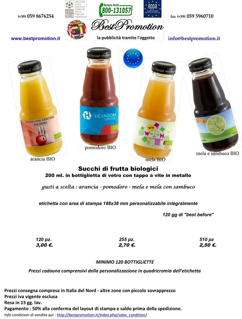 Succhi Di Frutta Biologici - Succhi Bio Olanda - Acqua Vino bevande ...